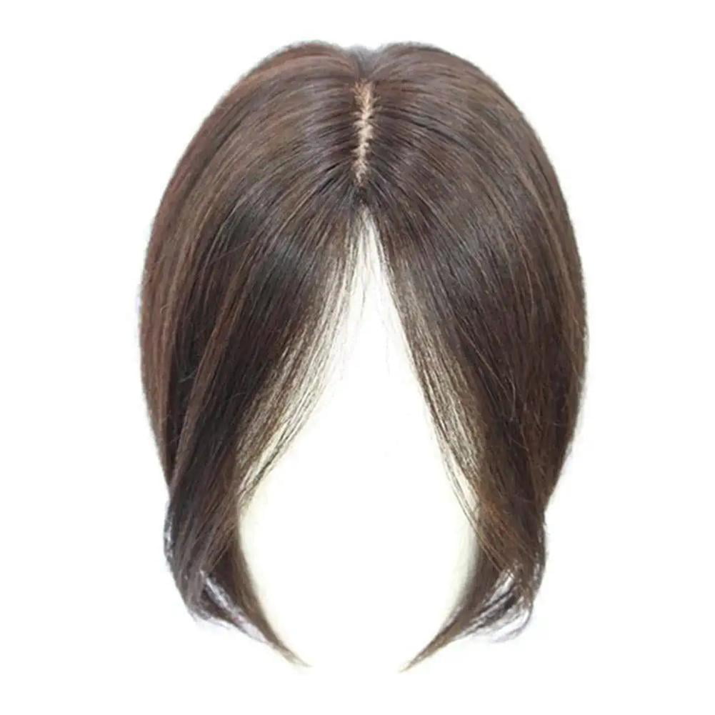 Clerance! Mechanism 10*8 Light Brown 28cm Real Hair Wig Piece Head ...