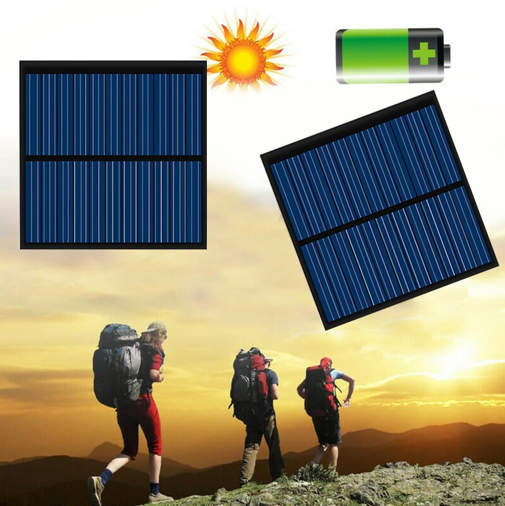 HPDL Mini 6V 1W Solar Panel Solar System DIY For Light Toys Phone Cell ...
