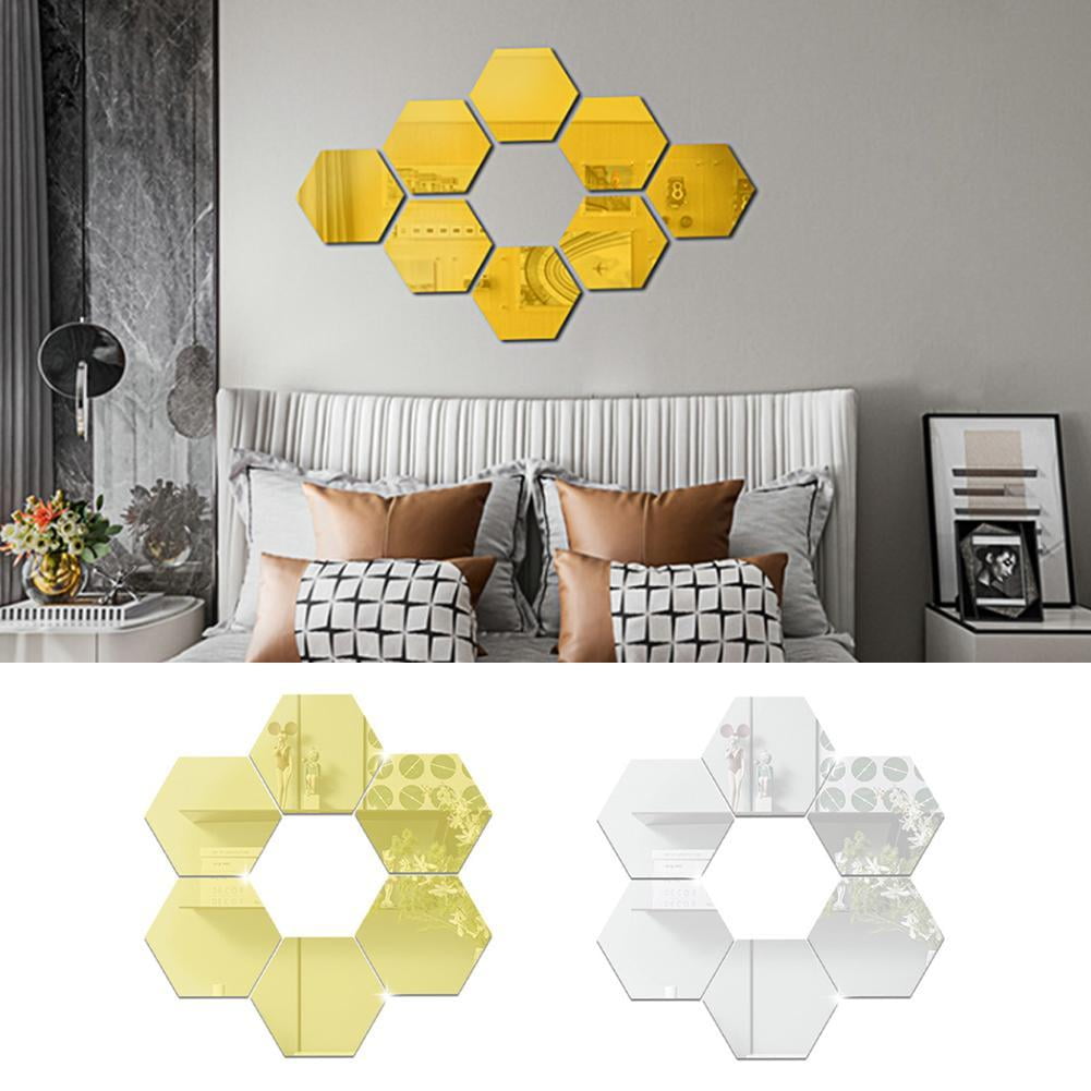 Clerance! Mirror Wall Stickers1224pcs Removable Acrylic Mirror Wall ...