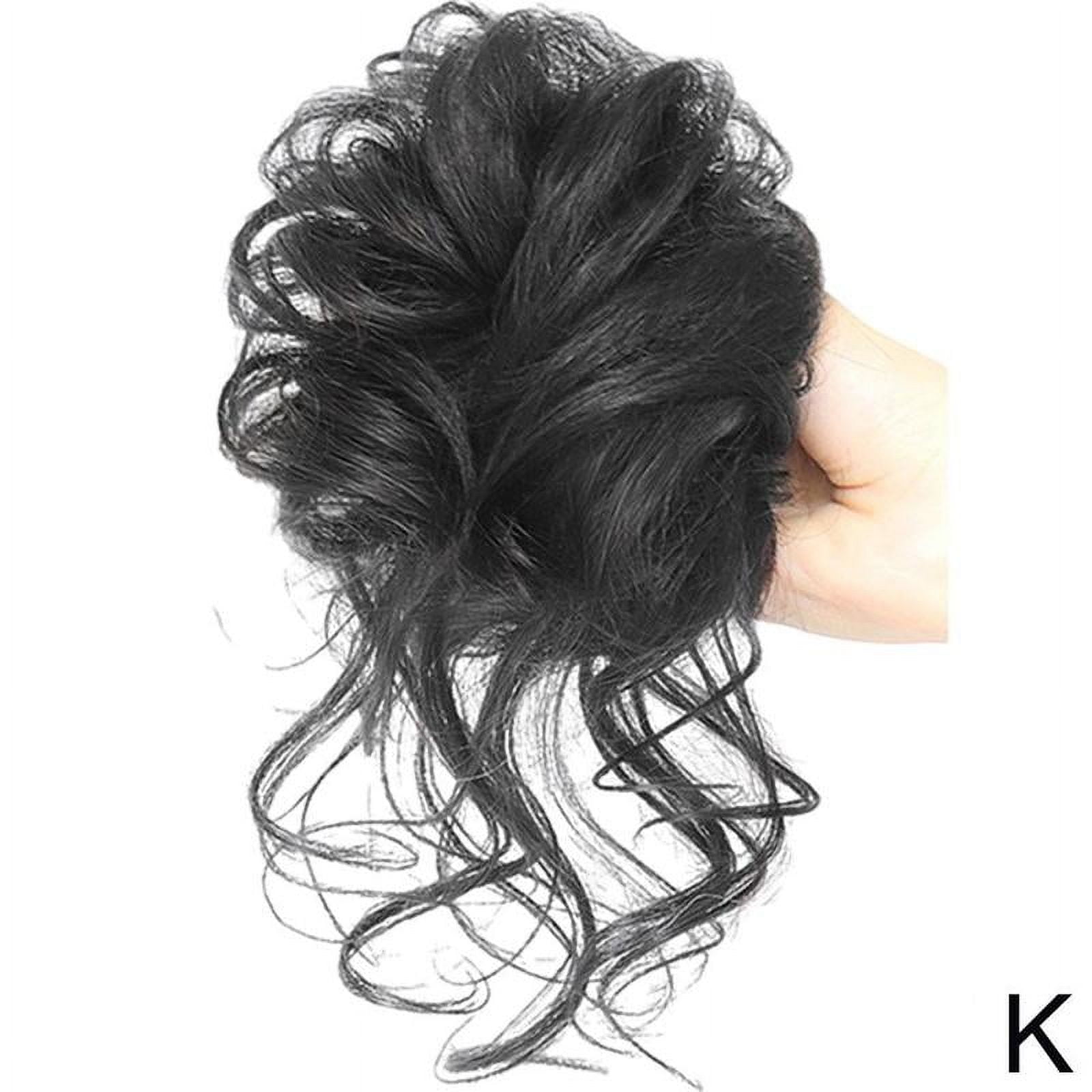 Clerance! Natural Black 2 Wigs For Women, Messy Big Hair Ring, Chemical ...