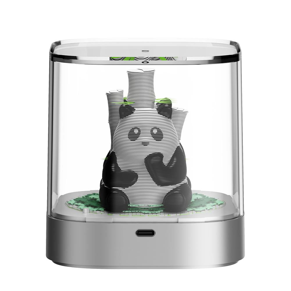 Clerance! Panoramic Panda 2025 Stereo Calendar Desktop Giant Panda ...