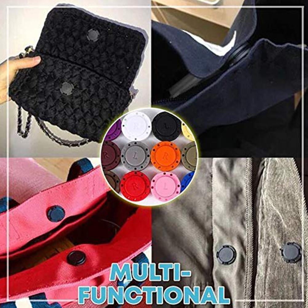 Clerance! PawCasa 1Pair Invisible Magnetic Round Snap Fasteners Button ...