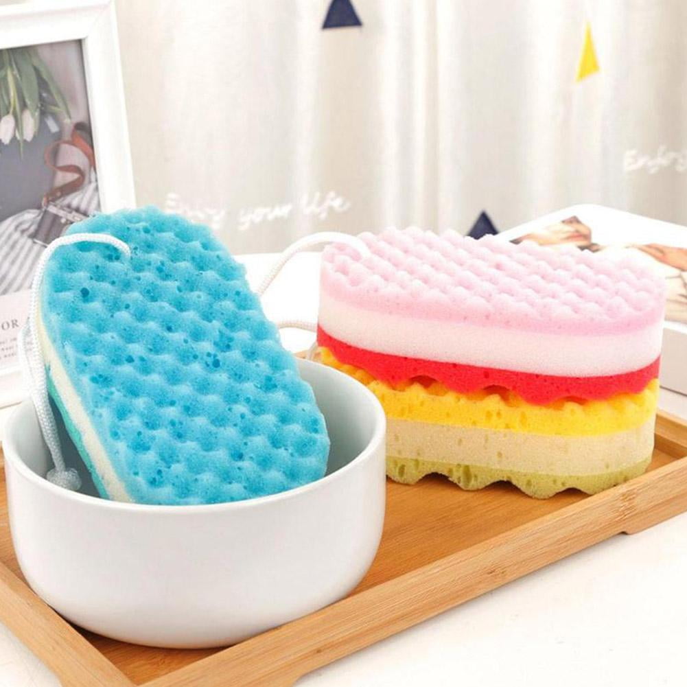 Clerance! PawCasa 1pcs Skin Care Bath Sponge For Body Scrubber Shower ...