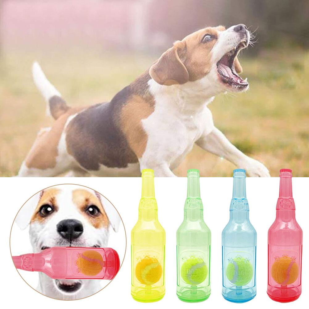 Clerance! PawCasa 1x Plastic Bottle Toys For Dogs Water Bottle Toys ...