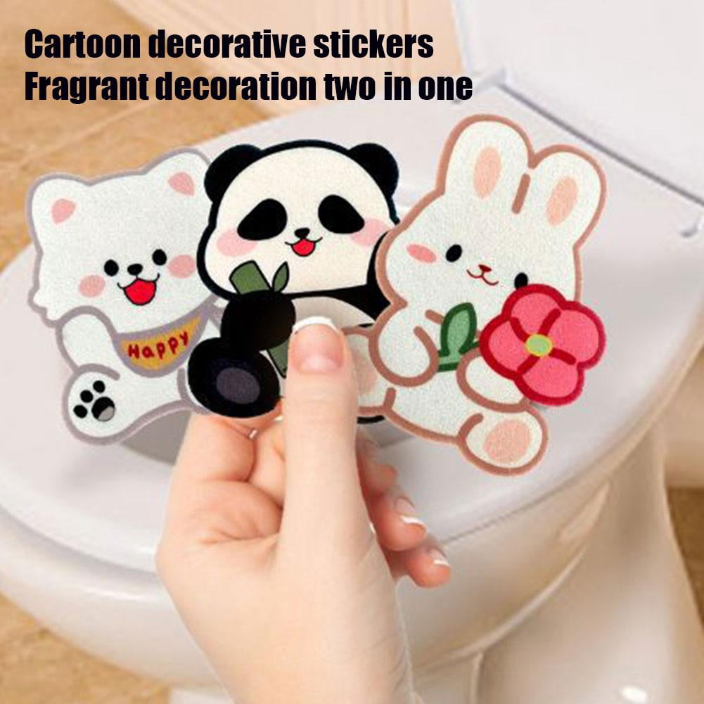 Clerance! PawCasa Cartoon Toilet Deodorization Stier Cute Cartoon ...