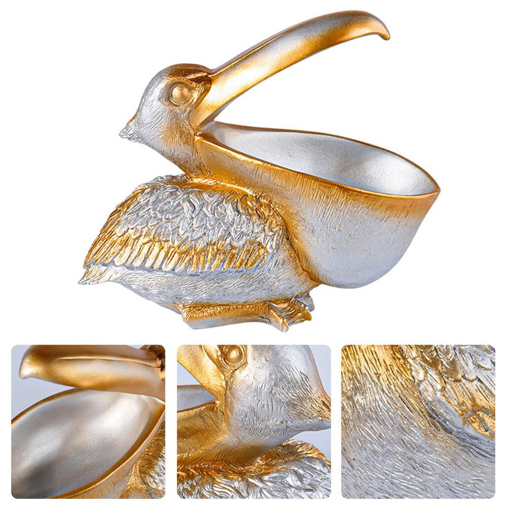 Clerance! PawCasa Creative Resin Statues The Pelican Statue Bird ...