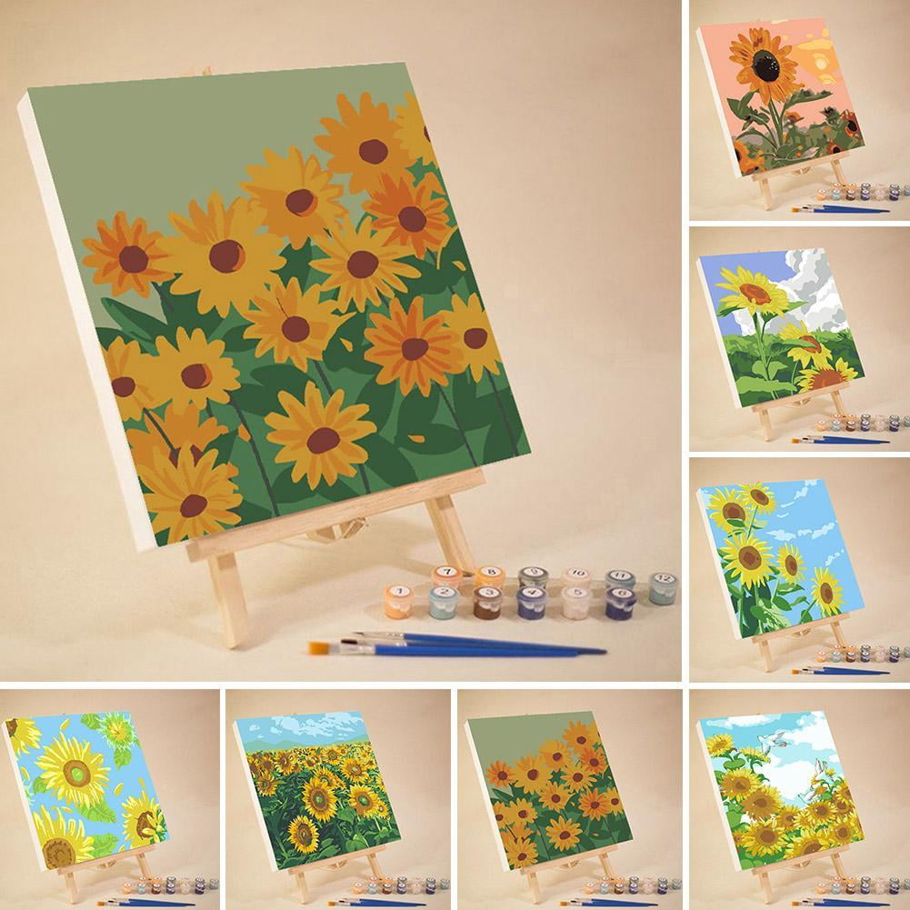 Clerance! PawCasa DIY Digital Oil Paint Canvas Painting By mber With ...