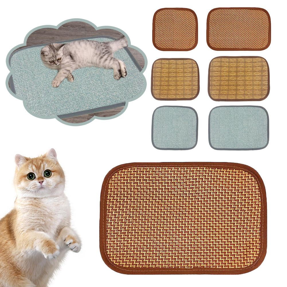 Clerance! PawCasa Pet Mat Ice Cool Grass Mat Dog Nests Tengzhu Cooling ...