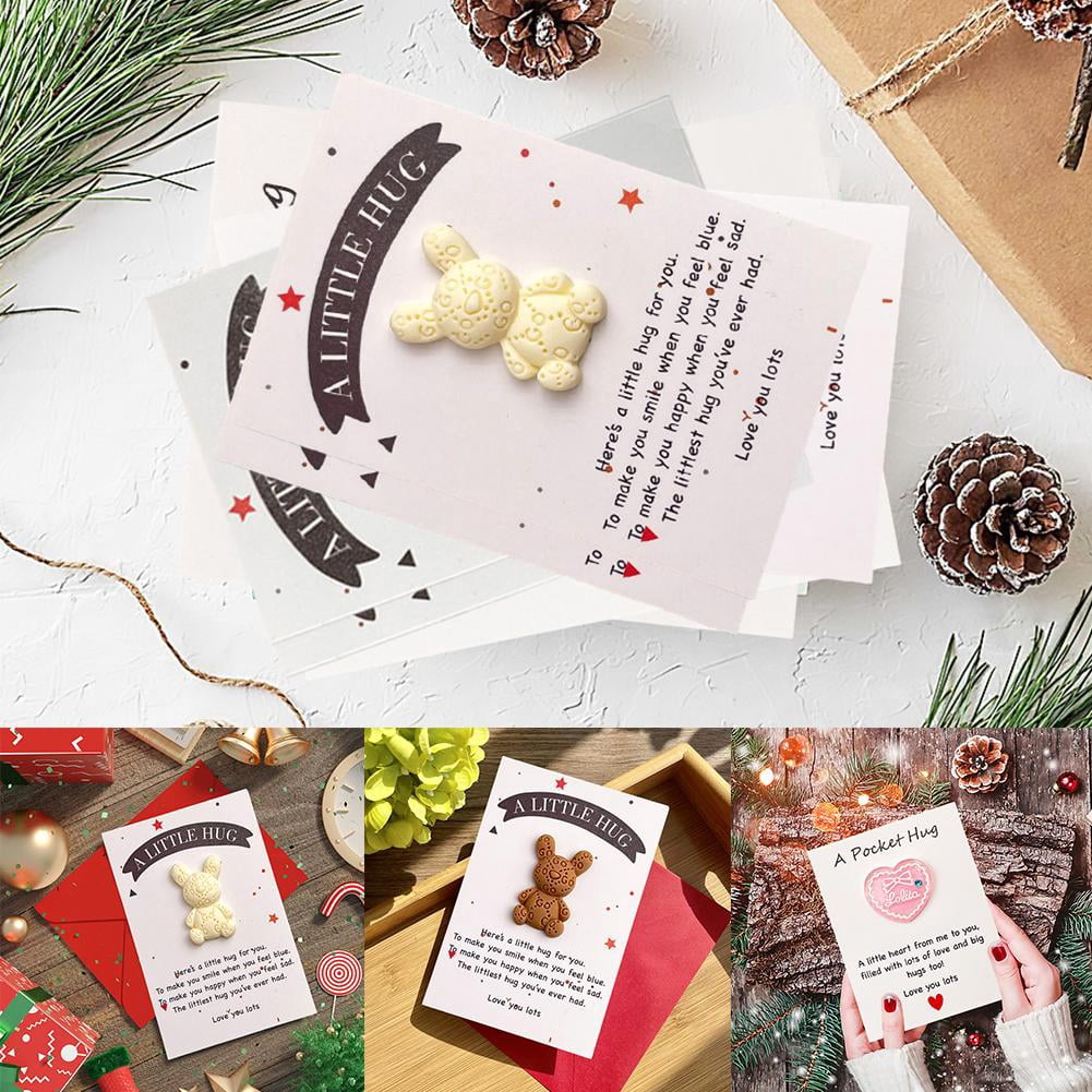 Clerance! PawCasa RYGRZJ Pocket Hug Cards Heart Bunny Dinosaur Pocket ...