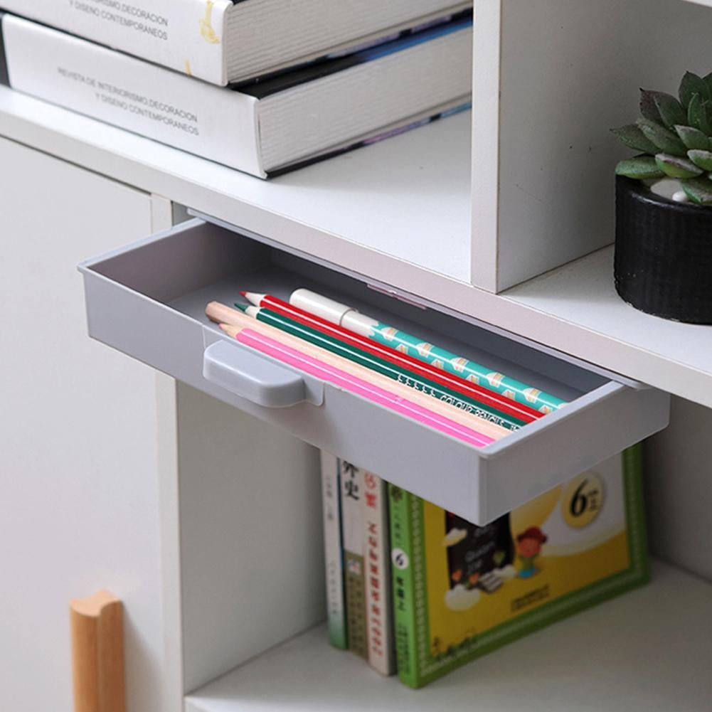 Clerance! PawCasa Under Desk Table Drawer Tray Pencil Organizer Hidden ...