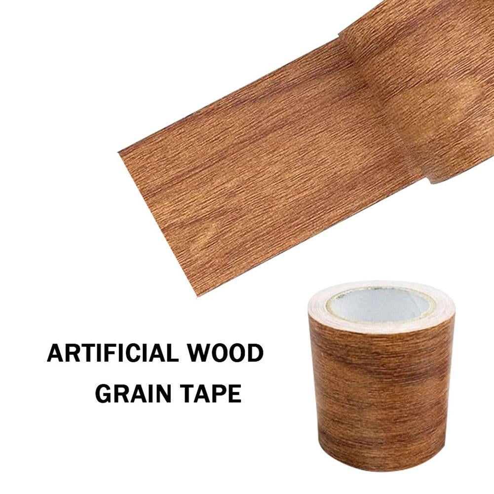Clerance! PawCasa Vintage Wood Grain Repair Adhesive Duct Tape DIY Home ...