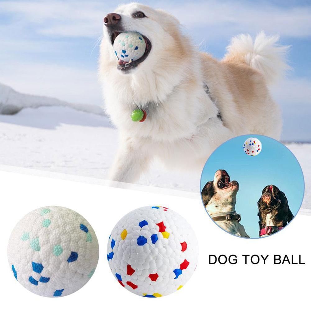 Clerance! Pet Dog Ball Rubber Dog Ball Indestructible Dog Ball Hard ...