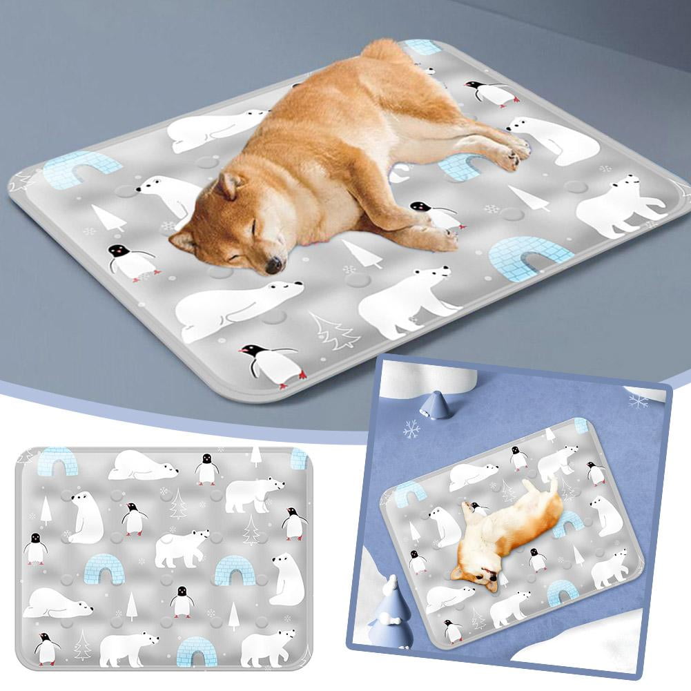 Clerance! Pet Self Cooling Gel Mat Cool Mat Dogs Cats Rest Pad Bed ...