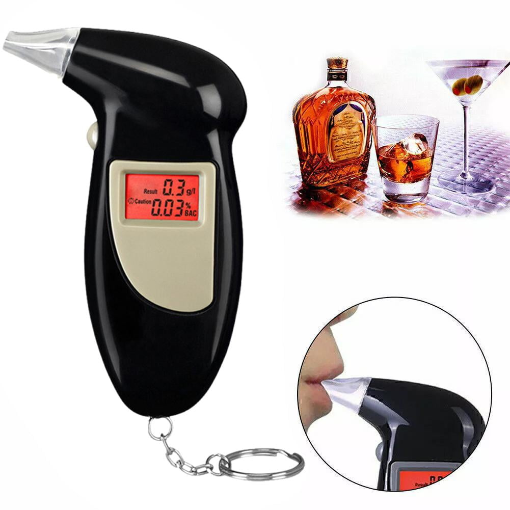 Clerance! Portable Digital LCD Breathalyzer Breath Test Alcohol AU ...