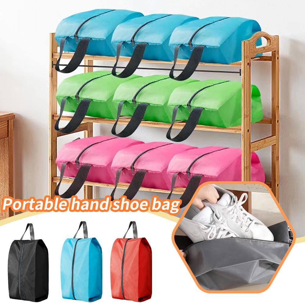 Clerance! Portable Travel Zip Pouch Storage Shoe Bag Waterproof Storage ...