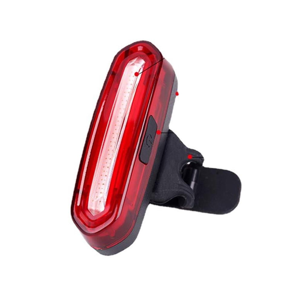 Clerance! Red Blue Light Usb Car Tail Light Mountain Car Night Safety ...
