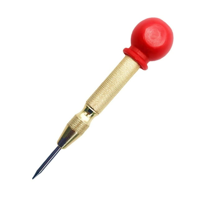 SSKFHGI Red Cap Head--Gold High Hardness Automatic Center Punch Locator ...