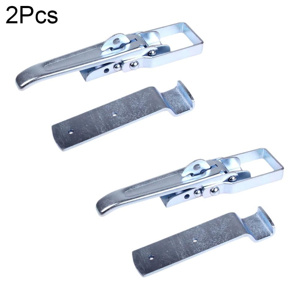 Clerance! Silver 2pcs trailer RV accessories door panel lock lock box ...