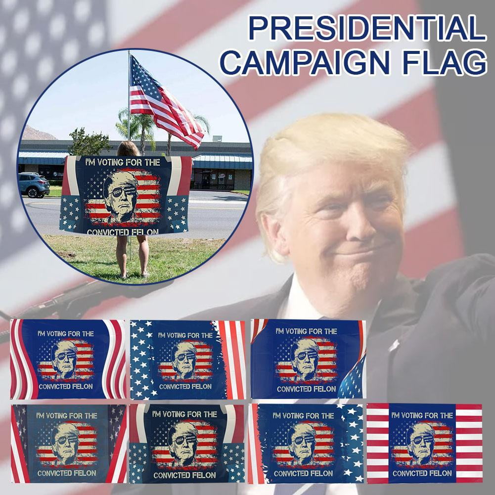 Clerance! Singlesided 90150cm 2024 Presidential Campaign Flag General ...
