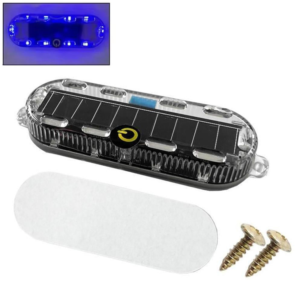 Clerance! Small Oval Flashing Single Blue Light Constant Light Car ...