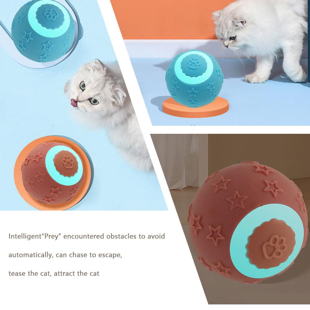 Clerance! Smart Interactive Cats Toy Automatic Moving Bouncing Rolling ...