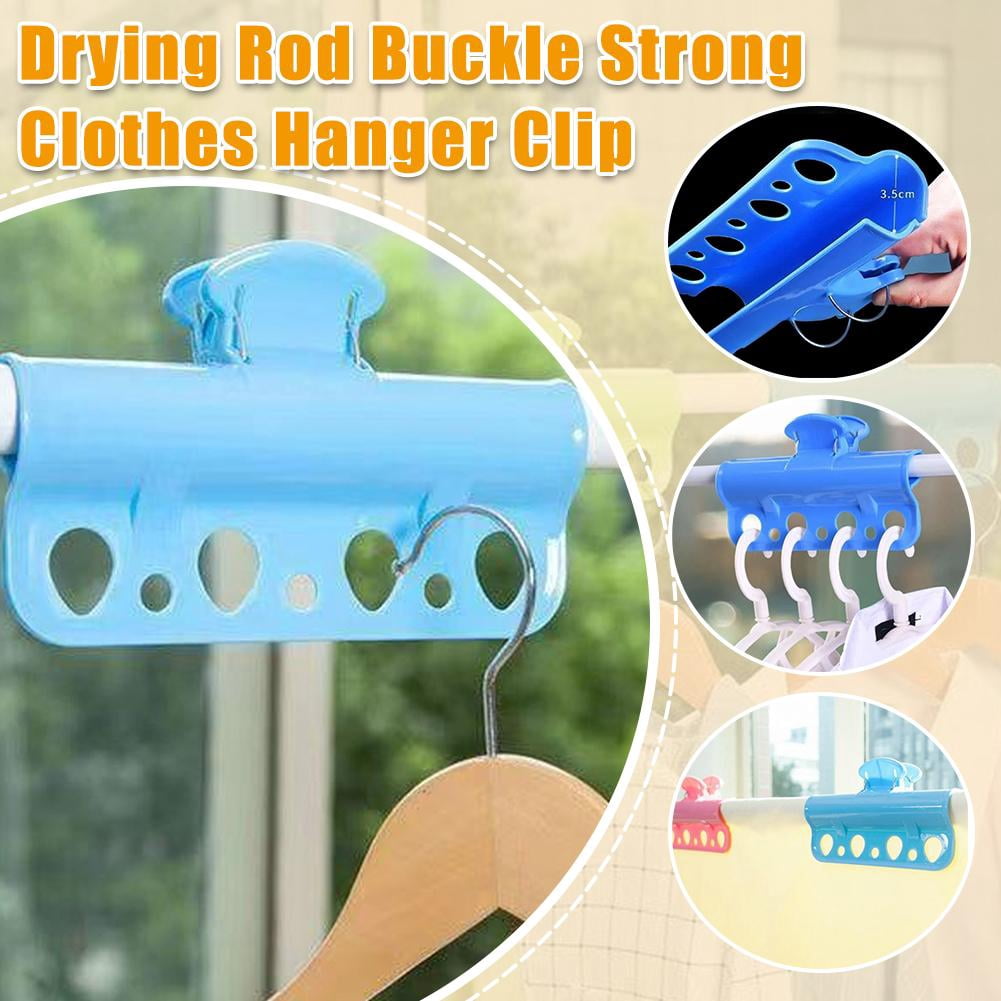Clerance! Windproof Clothes Drying Clips Antislip Home Stge Ra Cabinet ...