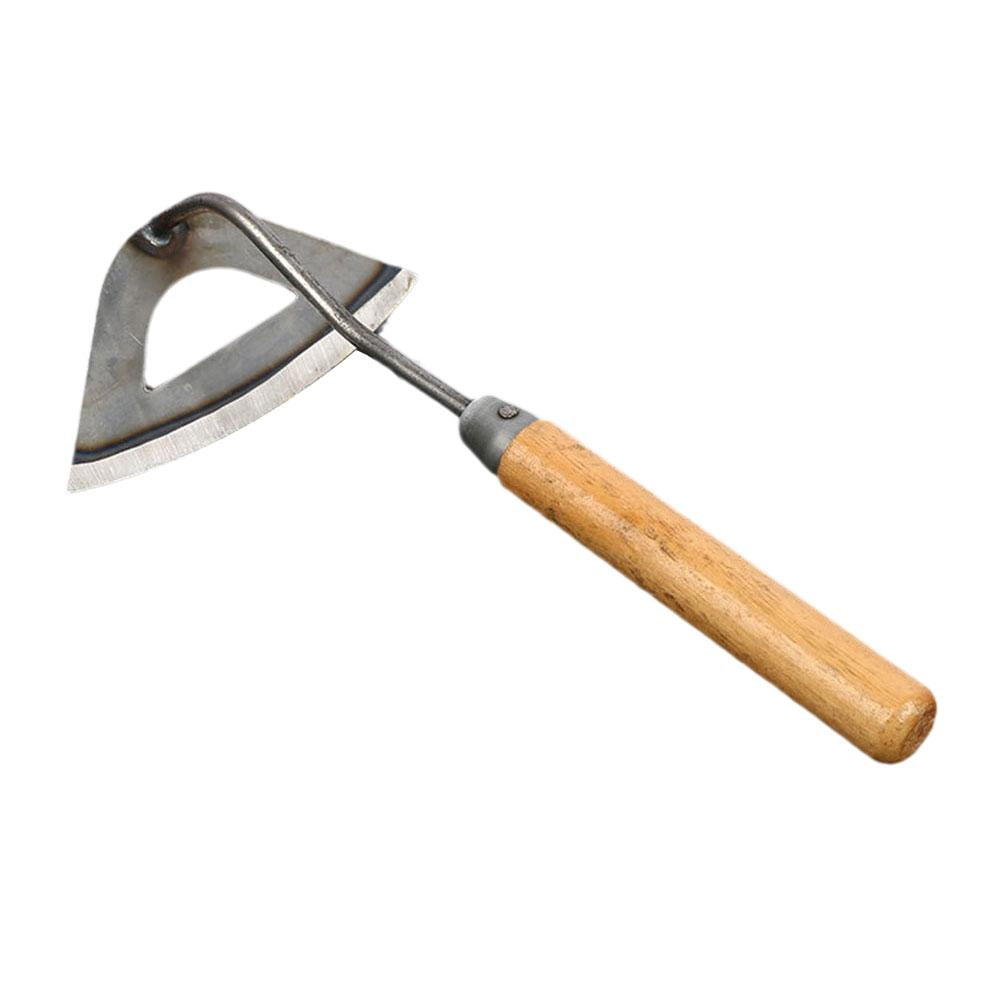 Clerance! Wooden Handle Hollow Hoe Small Hoe Household Agricultural ...