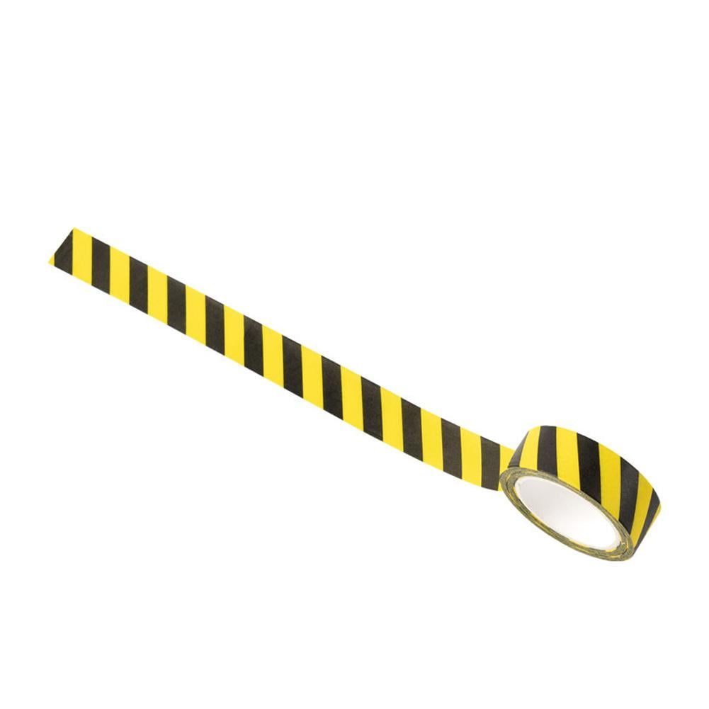Clerance! Yellow And Black Fence Tape And Paper Tape Track Tape ...