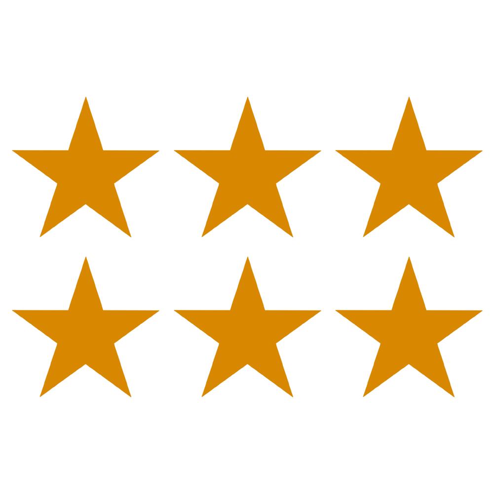 Clerance! Yellow Five-Pointed Star Electric Car Sticker Factory ...