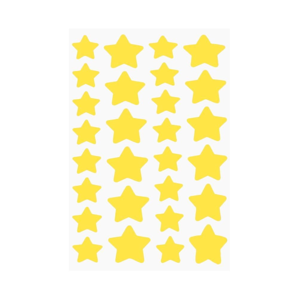 Clerance! Yellow Star Star 28 Grains Colored Smallpox Love Heart Star ...
