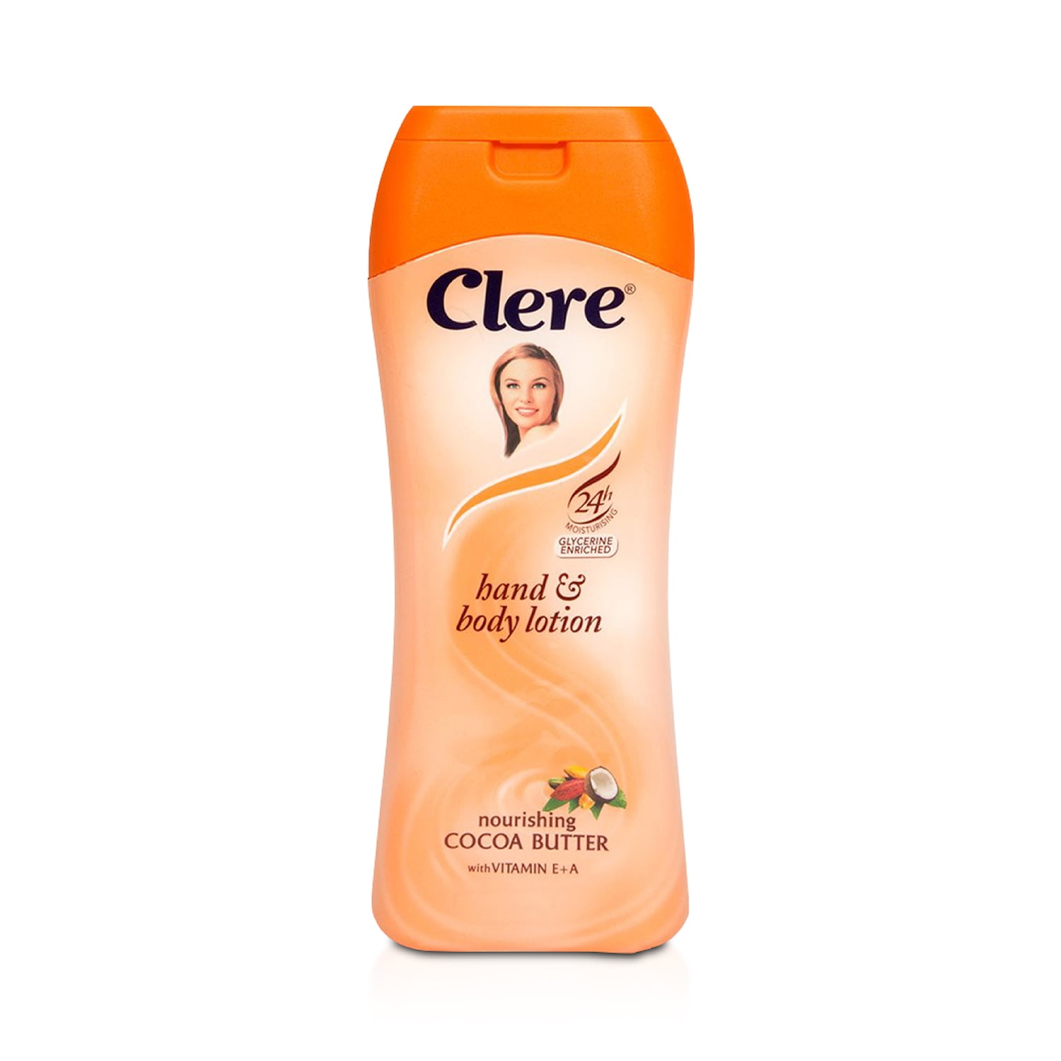 Clere Hand & Body Lotion Nourishing Cocoa Butter with Vitamin E+A 13.5 ...