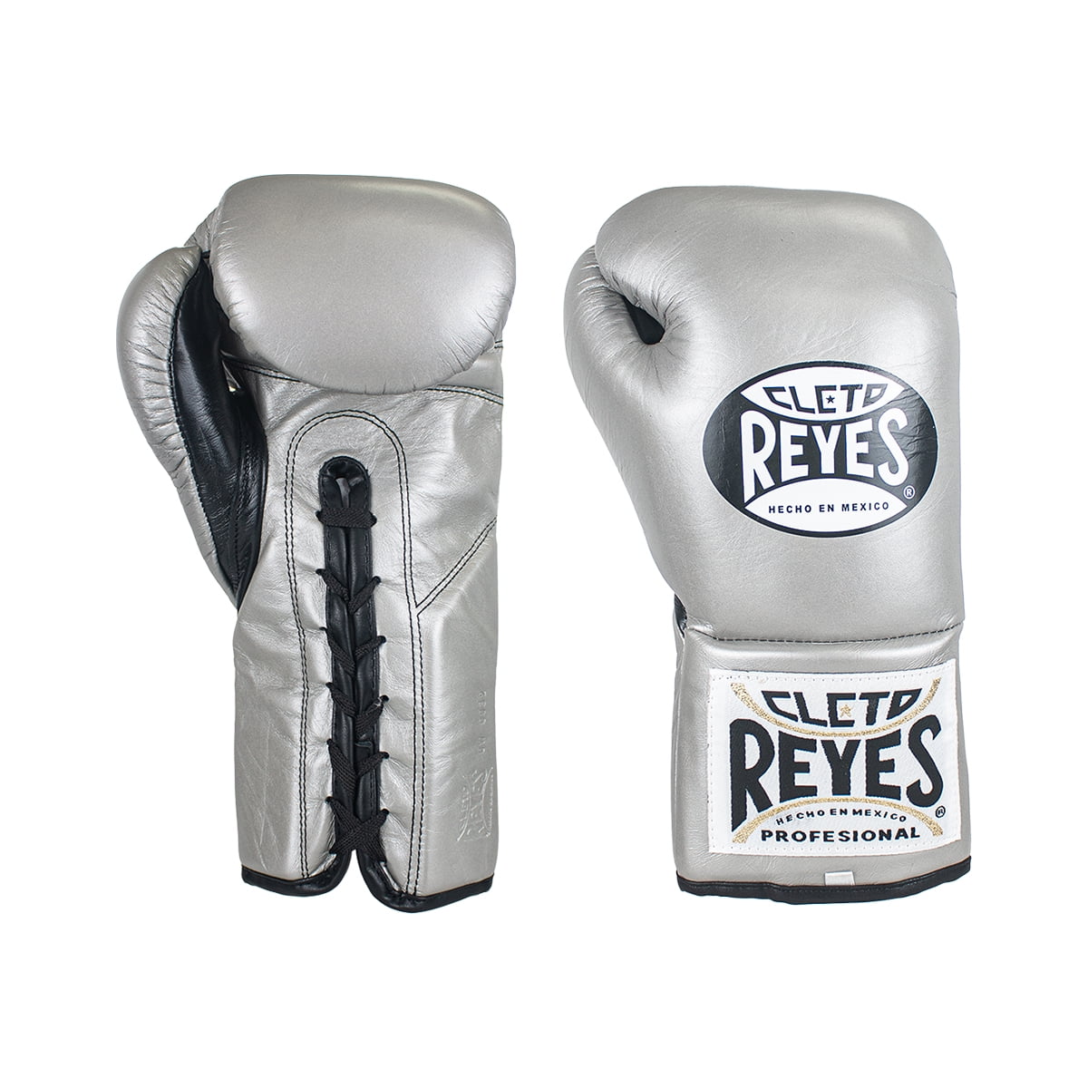 Cleto Reyes Professional Boxing Gloves for Men and Women (10oz, Silver ...