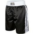 Cleto Reyes Satin Classic Boxing Trunks - Large (40") - Black/White ...