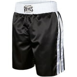 Cleto Reyes Satin Classic Boxing Trunks - Large (40") - Black/White ...