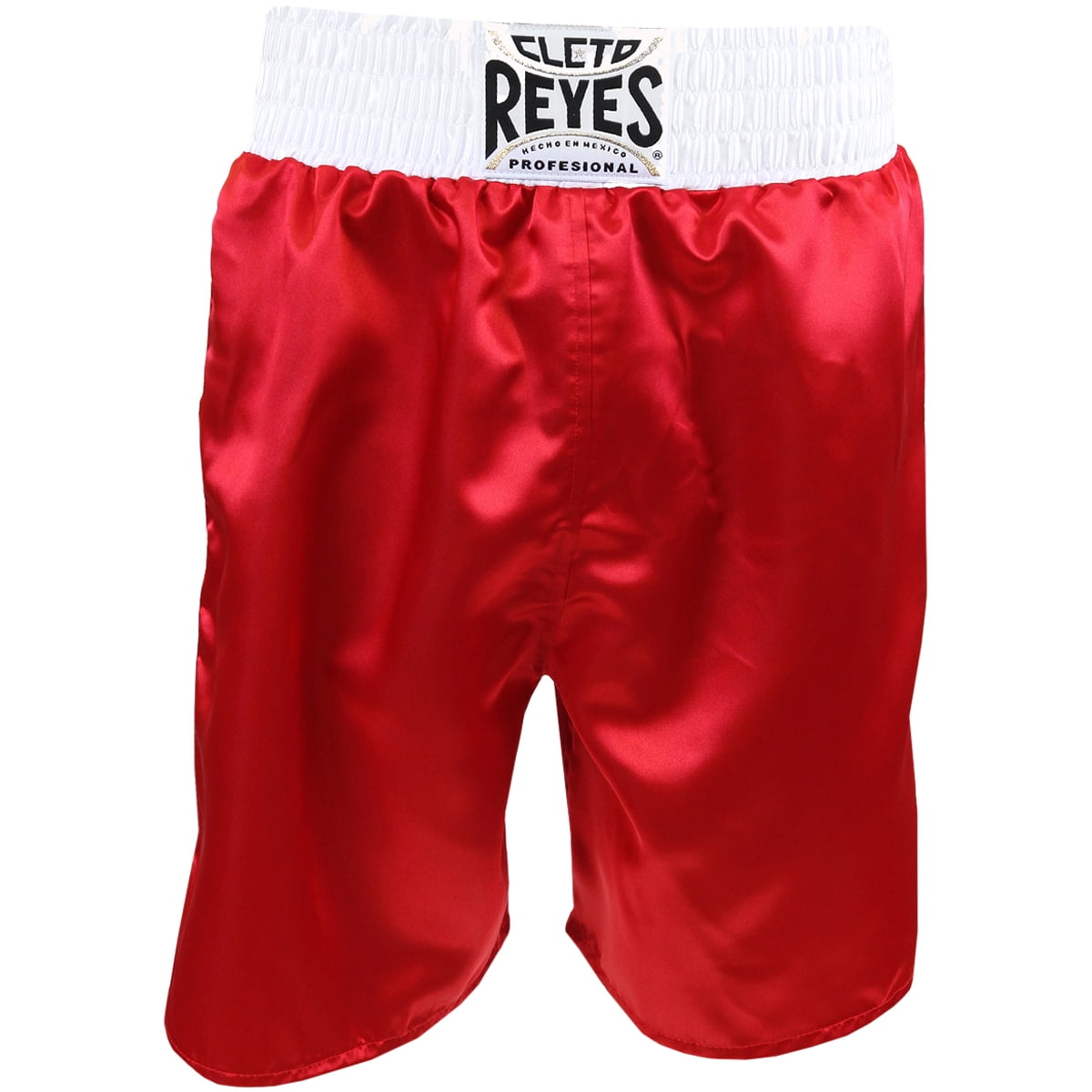 Cleto Reyes Satin Classic Boxing Trunks - XL (44") - Red/White ...