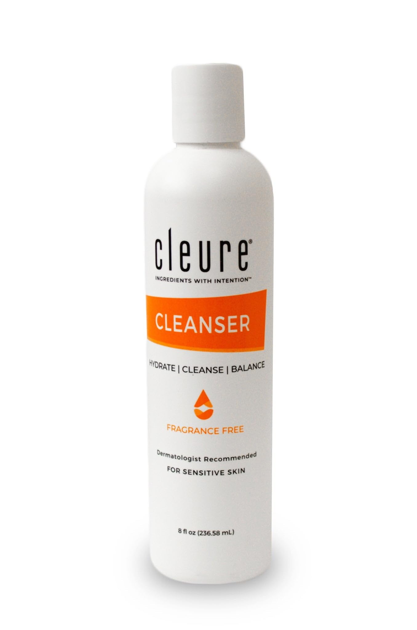 Cleure Lotion Cleanser for XEF1 Dry Sensitive Skin, Free of Fragrance ...