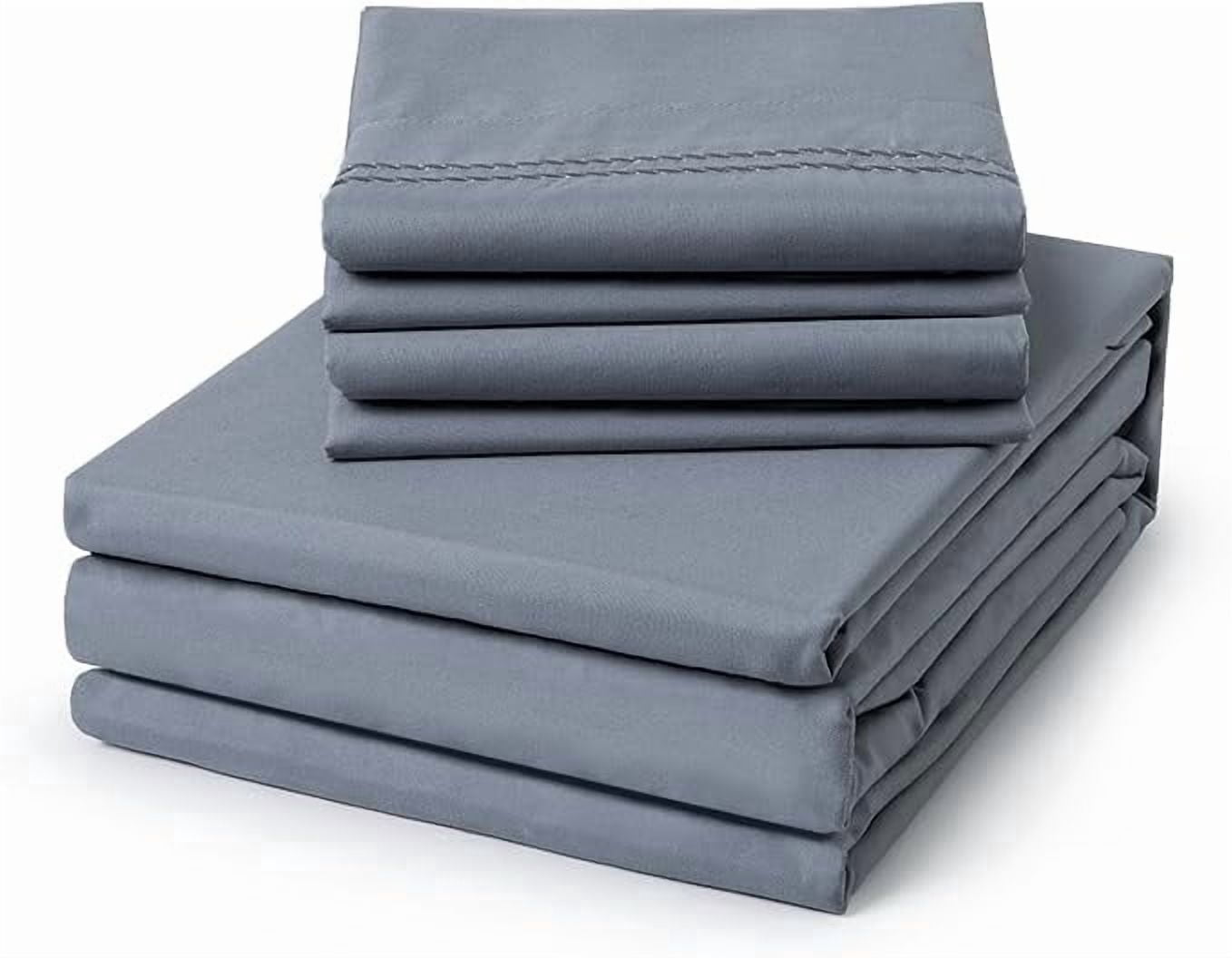 ClevaHome Twin Bed Sheet Set, 14" Deep Pocket, Microfiber - Walmart.com