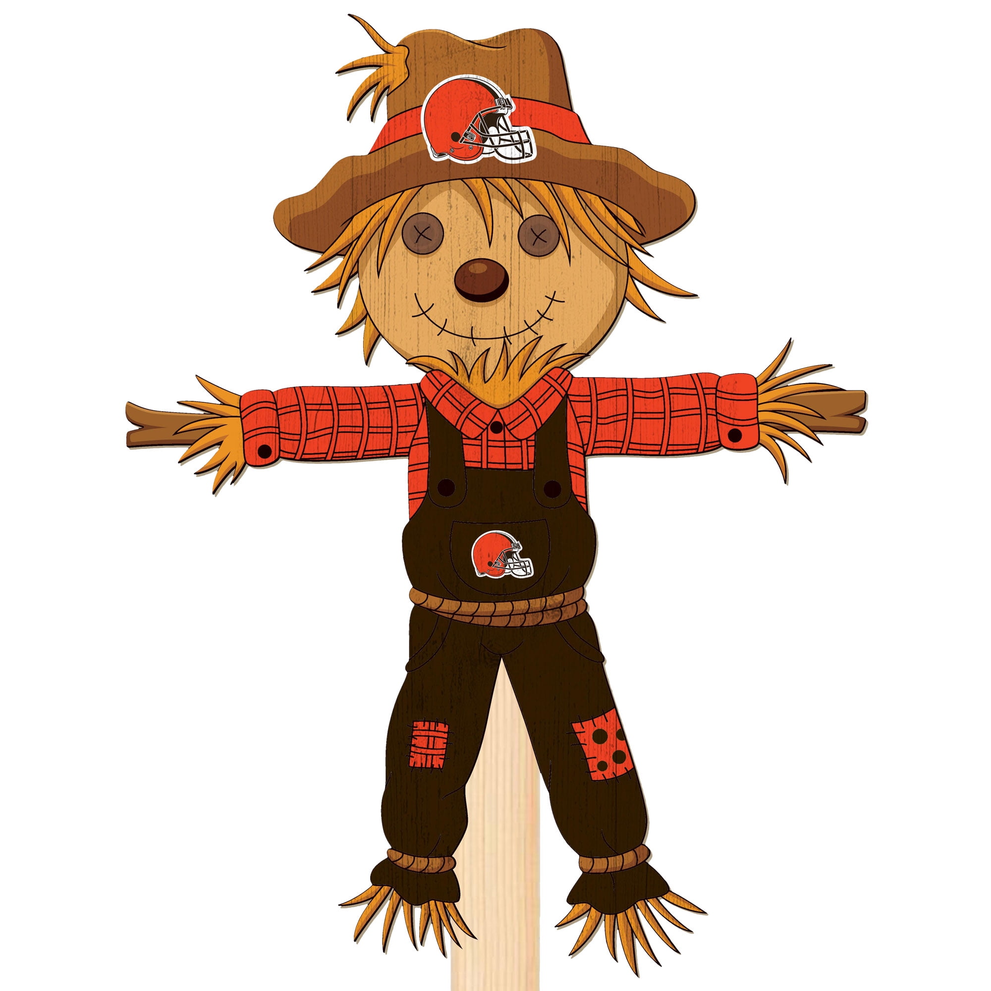 Cleveland Browns 12" Scarecrow Yard Stake - Walmart.com