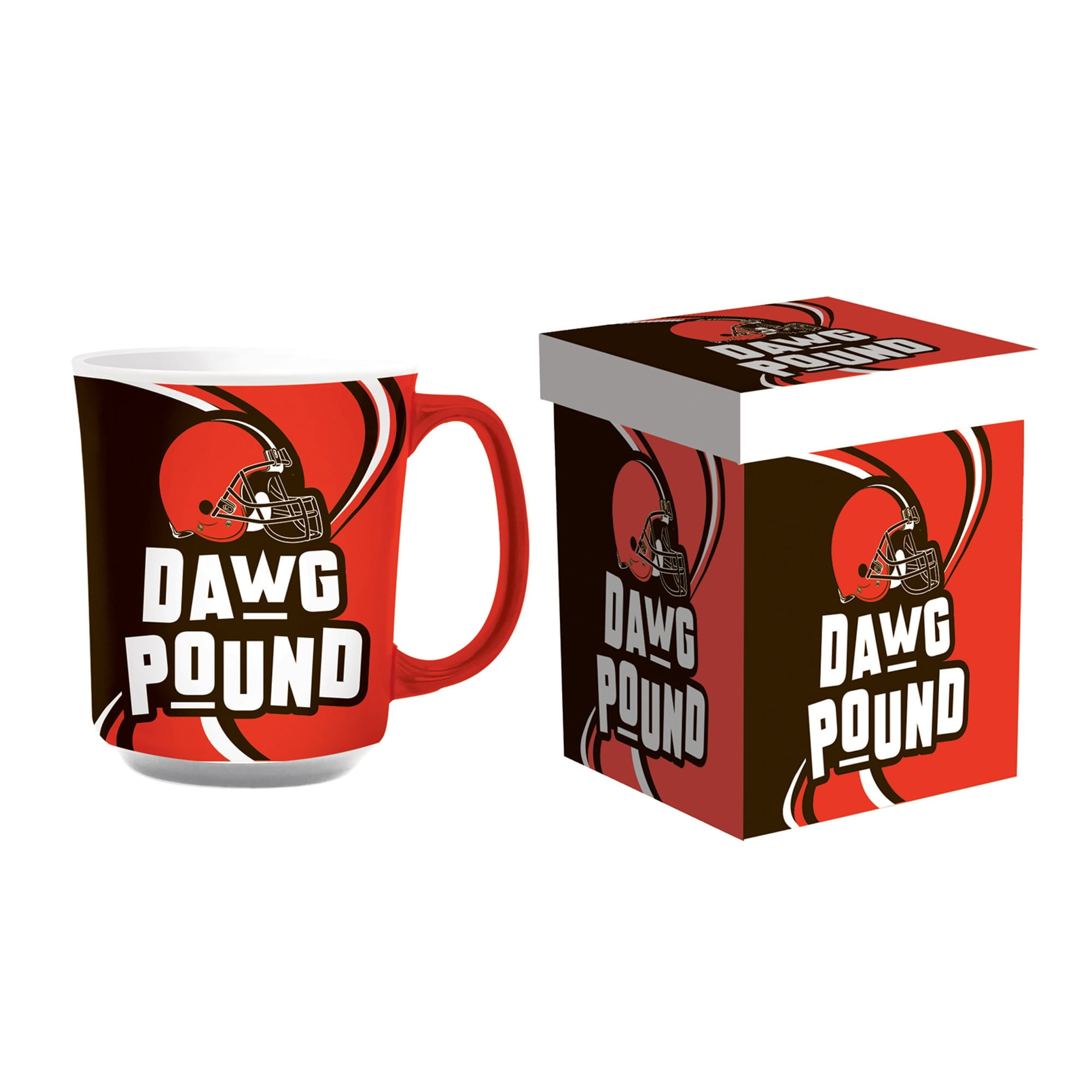 Cleveland Browns 14oz. Ceramic Mug with Matching Box - Walmart.com