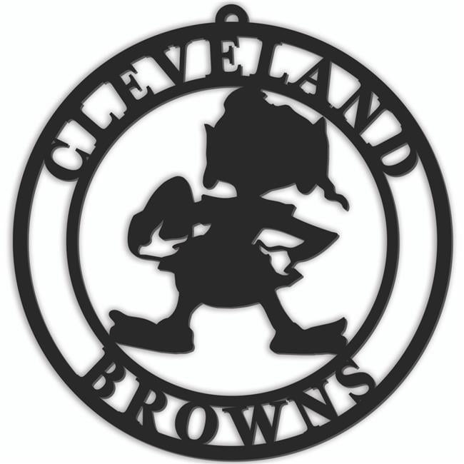 Cleveland Browns Brownie The Elf 16'' Team Logo Cutout - Walmart.com