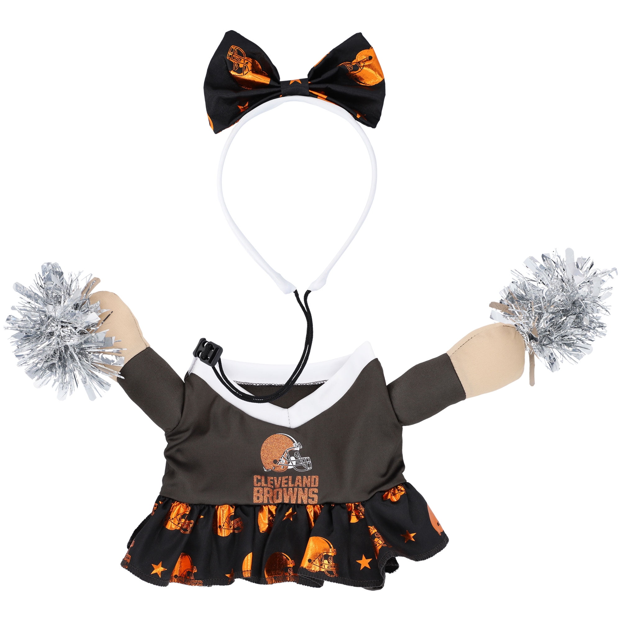 Cleveland Browns Cheer Dog Costume - Walmart.com