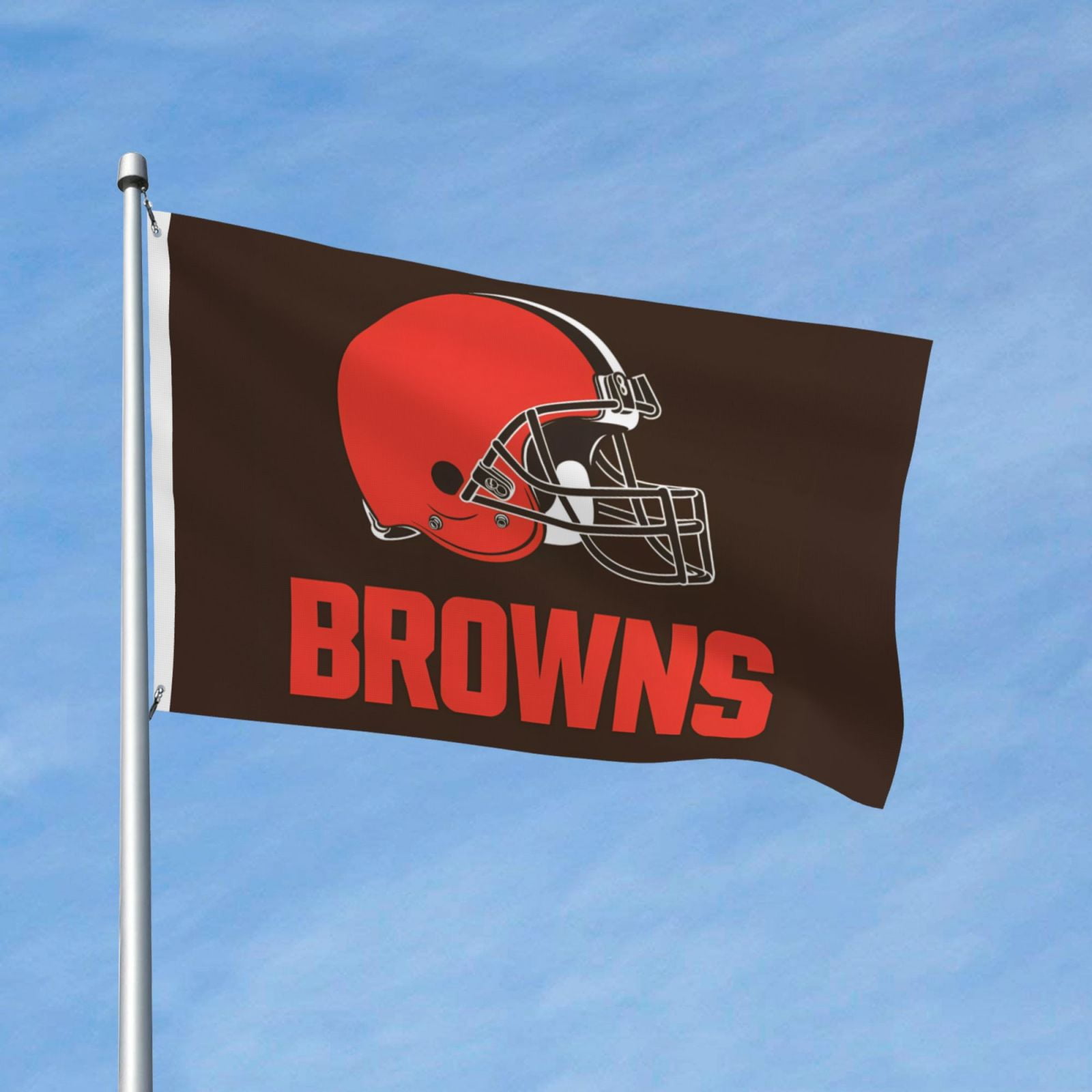 Browns Double Sided Outdoor Decorative Flag Support Flag Personalized ...