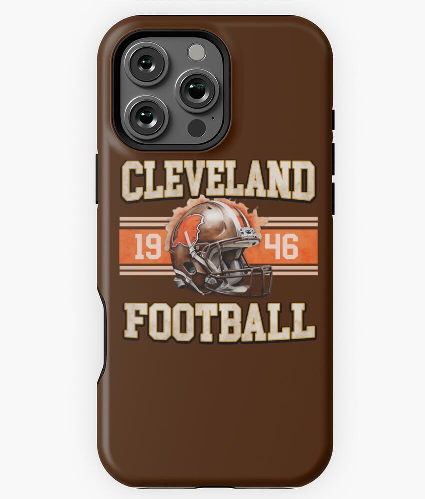 Cleveland Browns Football Phone Case for iPhone 16 15 14 13 12 11 Pro ...