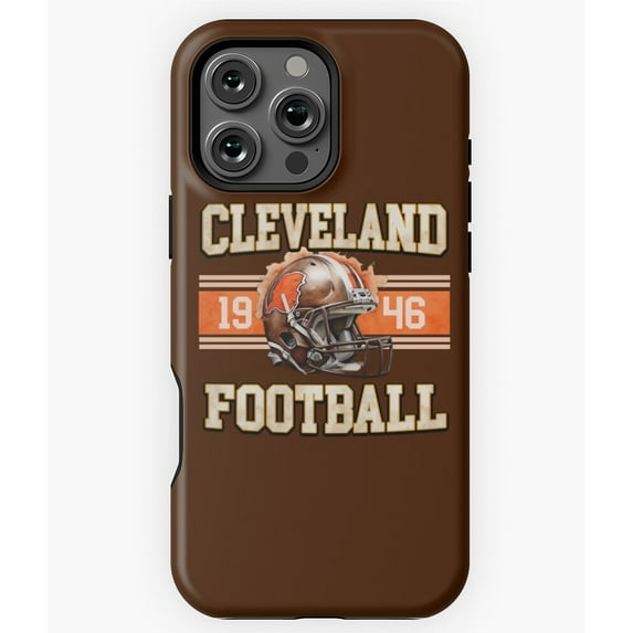 Cleveland Browns Football Phone Case for iPhone 16 15 14 13 12 11 Pro ...
