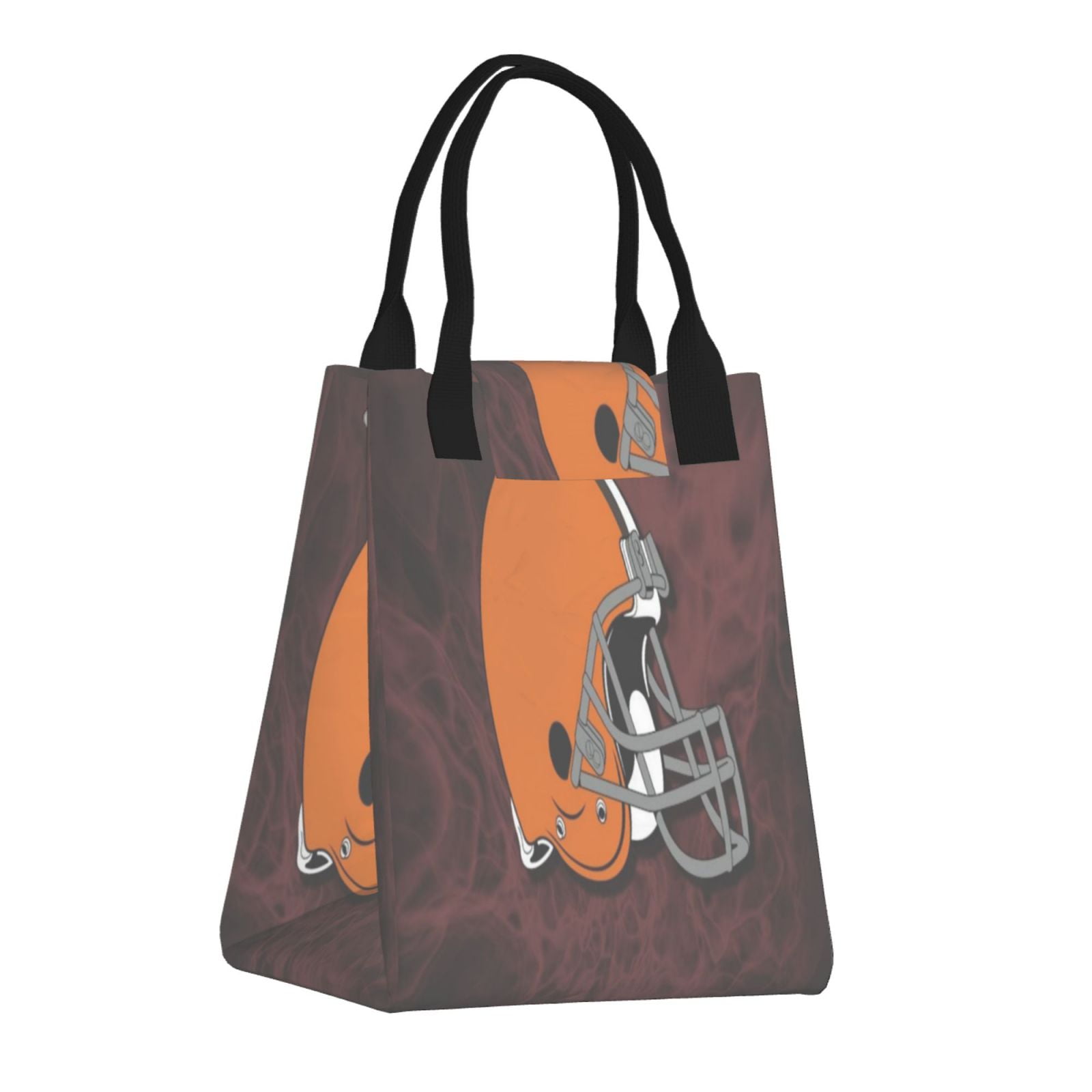 Cleveland-Browns Lunch Bag Dupont Paper Tote Bags Reuseable Grocery ...