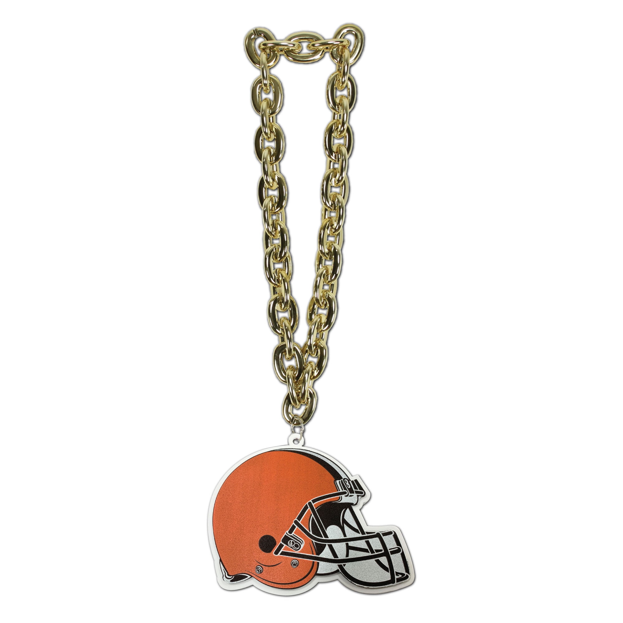 MOJO Cleveland Browns Superfan Chain Necklace, Oversized Foam Logo ...
