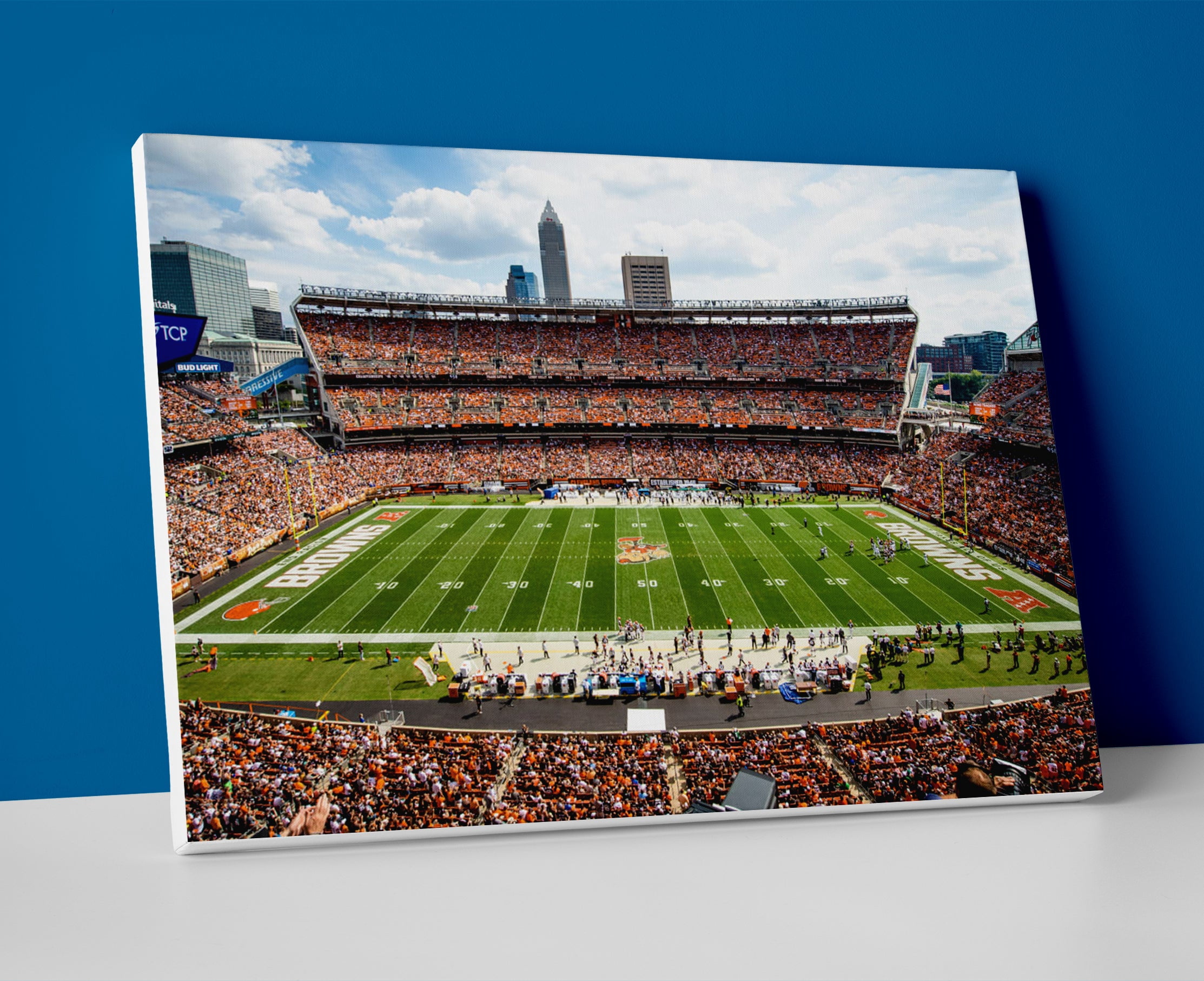 Cleveland Browns Stadium Poster or Wrapped Canvas - Walmart.com