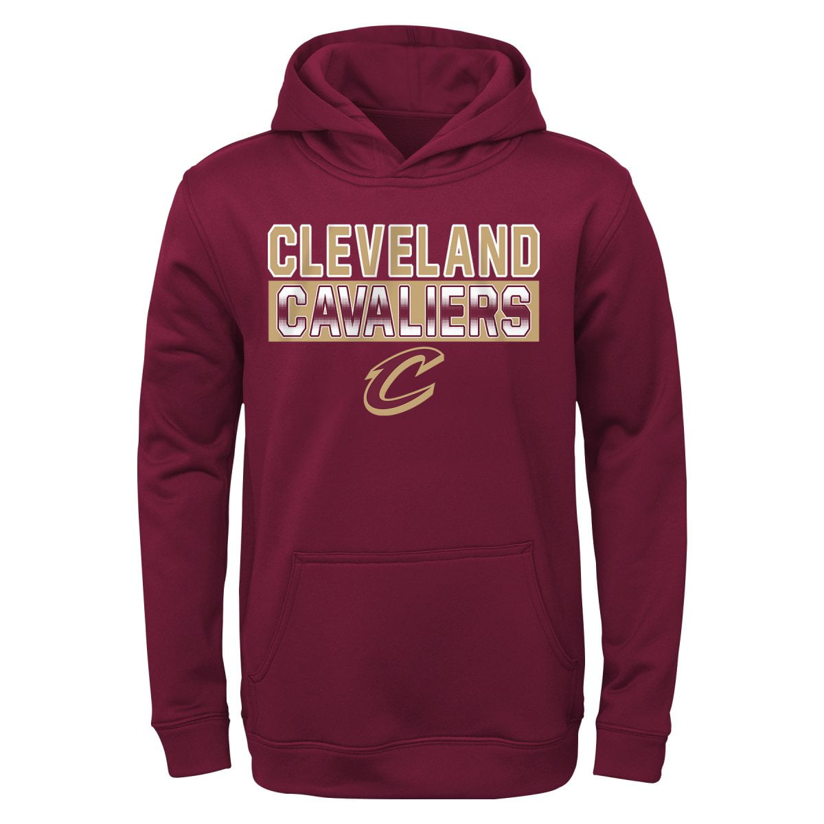 Cleveland Cavaliers Boys 4-18 LS Fleece Hoodie 9K2BXBDGW L10/12 ...