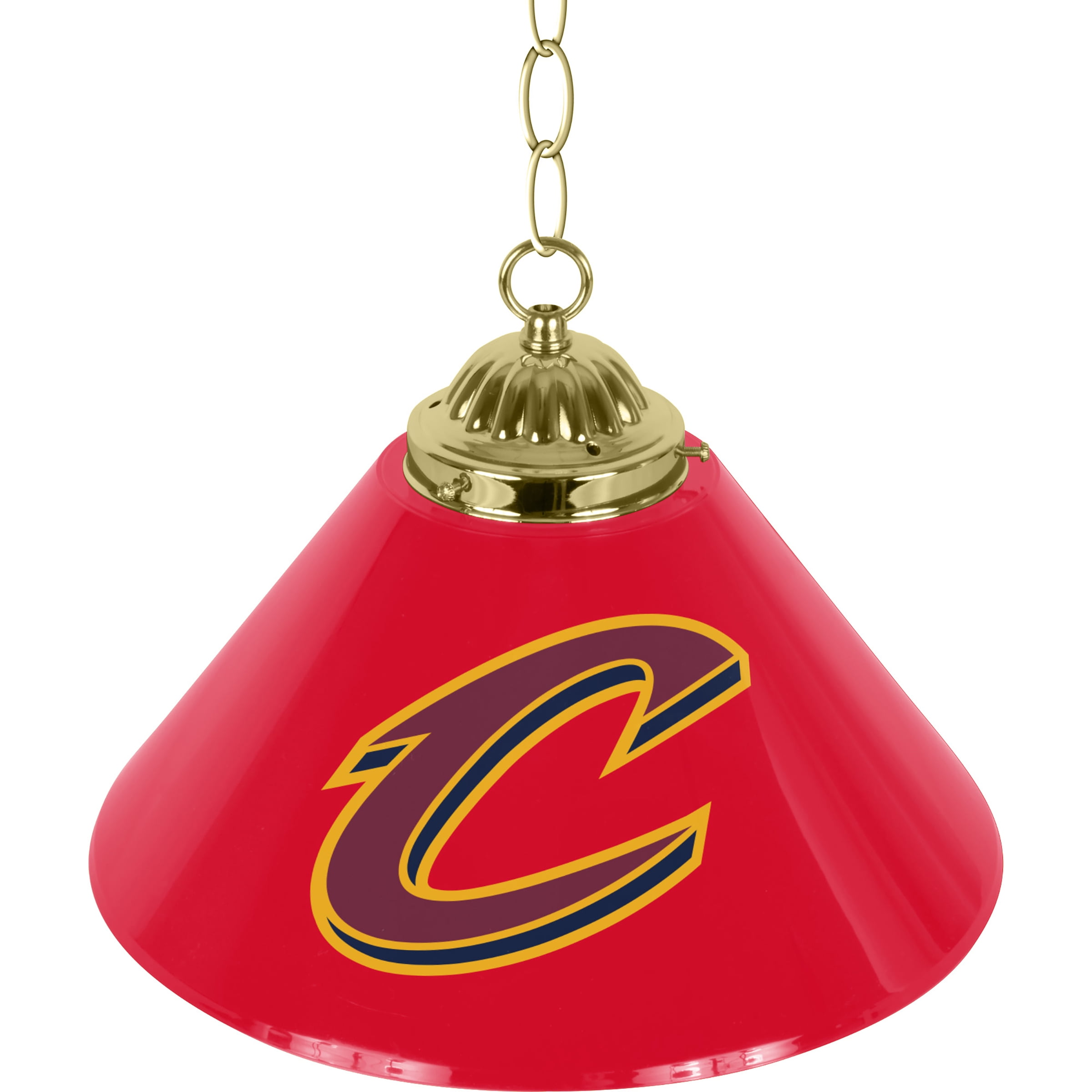 Cleveland Cavaliers Logo 14-Inch Single Pendant Light with Pull Chain ...