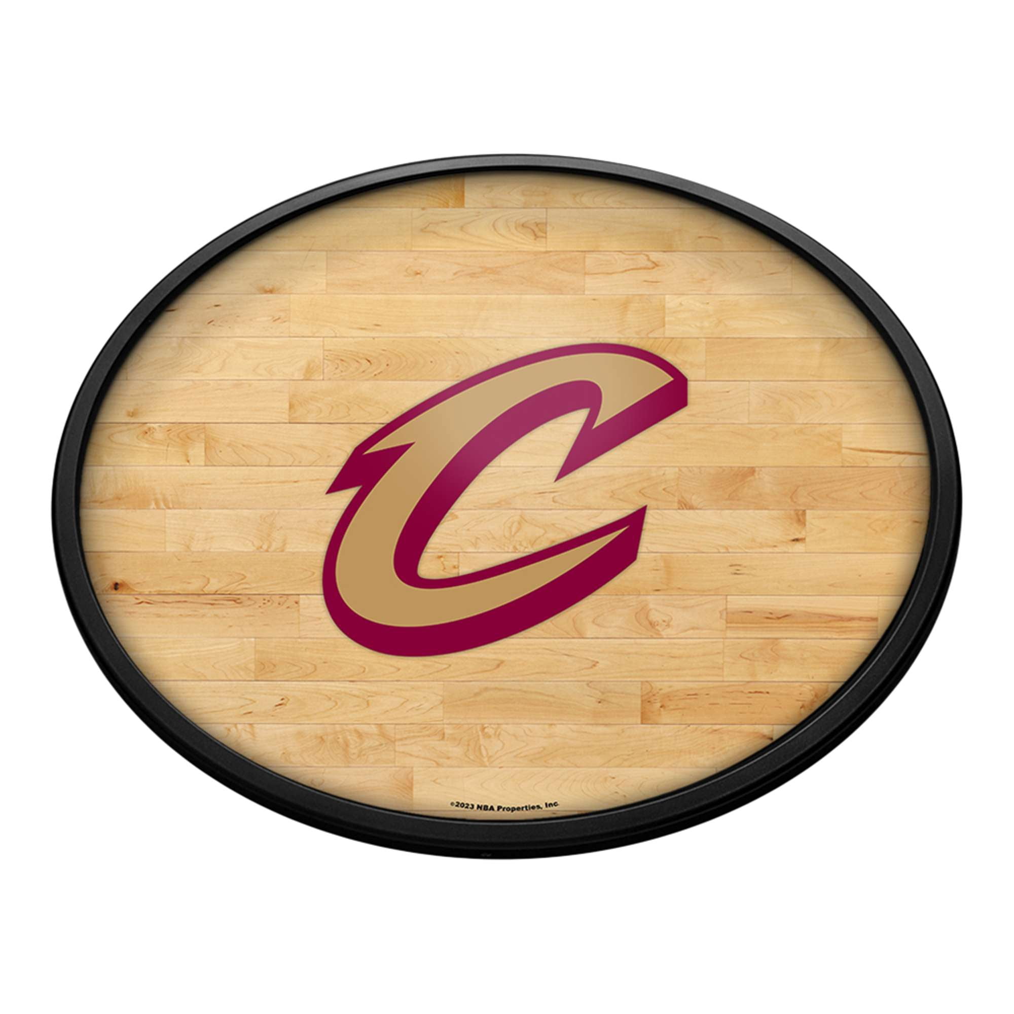 Cleveland Cavaliers: Oval Slimline Lighted Wall Sign - Walmart.com